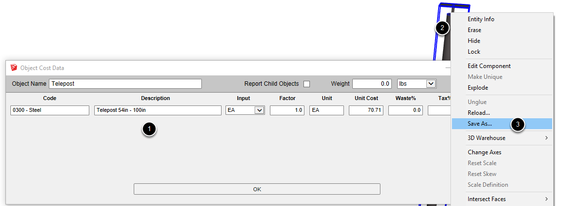 Saving and Importing Cost Data – mind.sight.studios